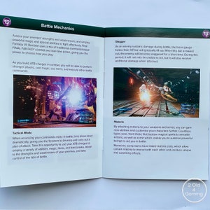 Final Fantasy VII Remake Intergrade Manual PS5 / PS4 Instruction Manual ...