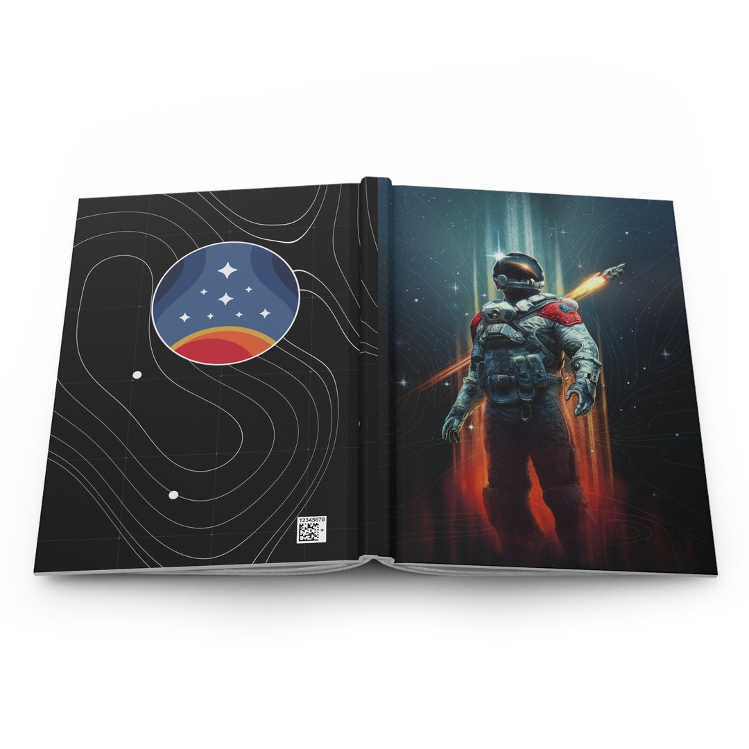Starfield Hardcover Journal Matte Perfect for Xbox Fans - Etsy