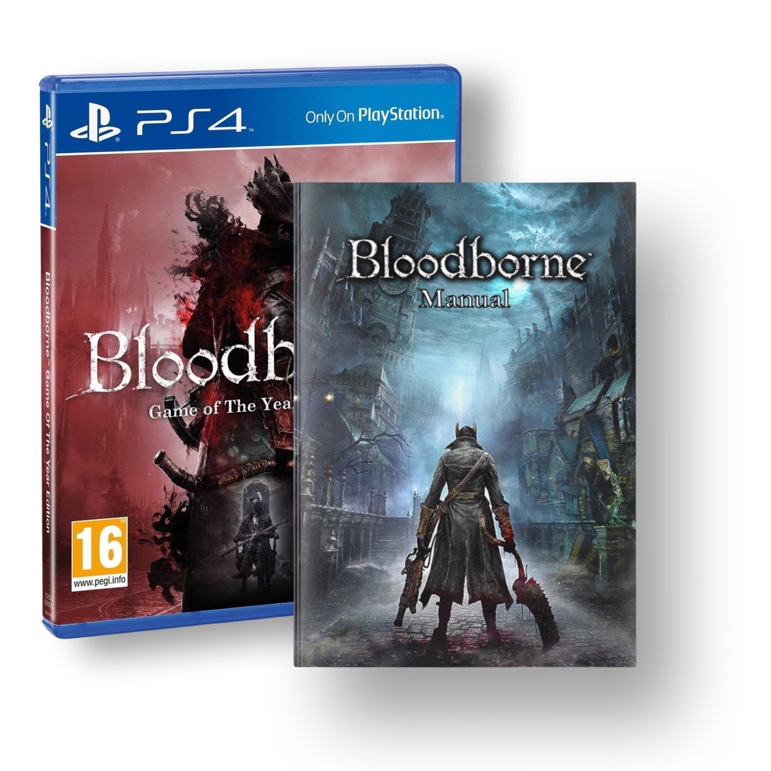 Bloodborne PS4 Manual - Playstation Instruction Manual (unofficial ...