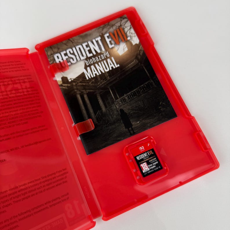 Resident Evil Nintendo Switch 2 Manuals Bundle - VII Biohazard, Village ...