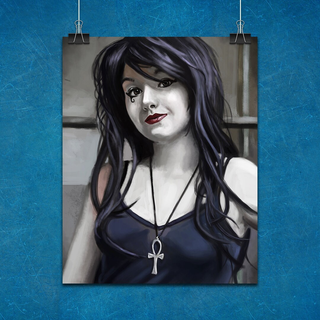Fan Art, sandman: Death, Open Edition - Etsy