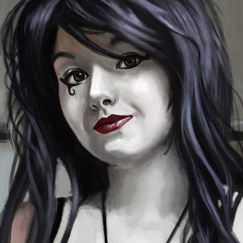 Fan Art, sandman: Death, Open Edition - Etsy