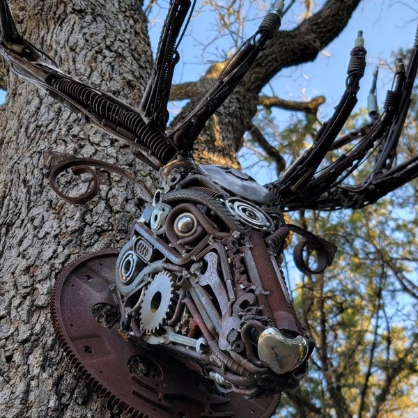 Metal Stag - Etsy