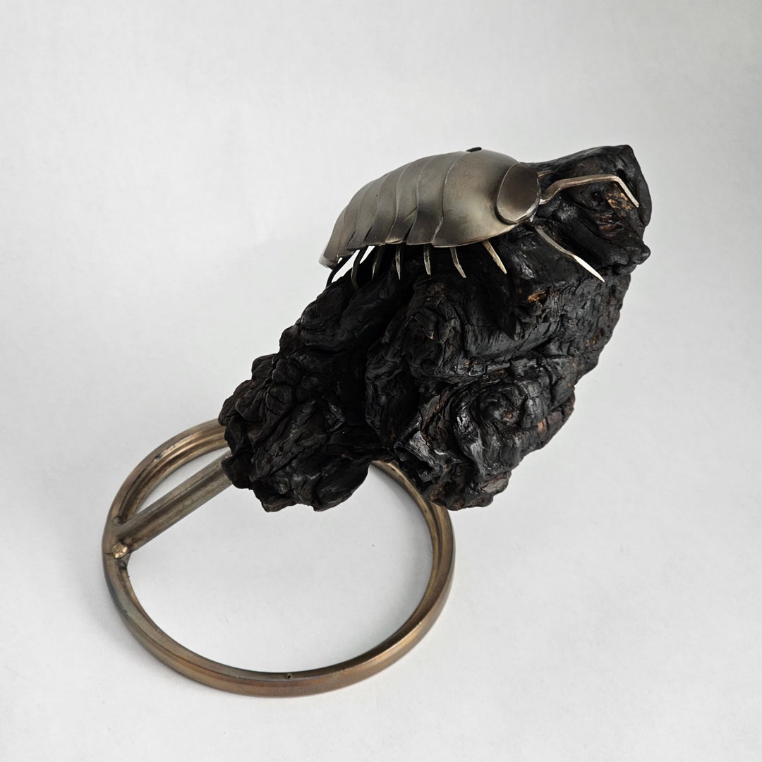 Isopod Pill Bug Sculpture Metal Statue Steampunk Insect - Etsy