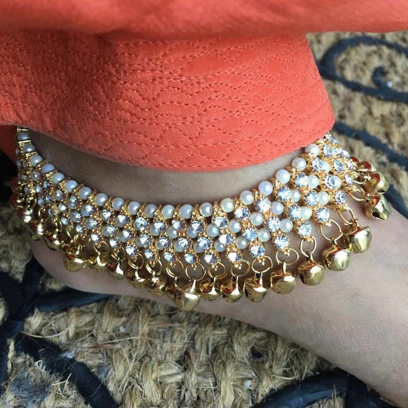 Indian Anklets With Bells - Etsy