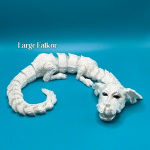 Neverending Story Falkor Flexi Articulated Fidget Toy Prop - Etsy
