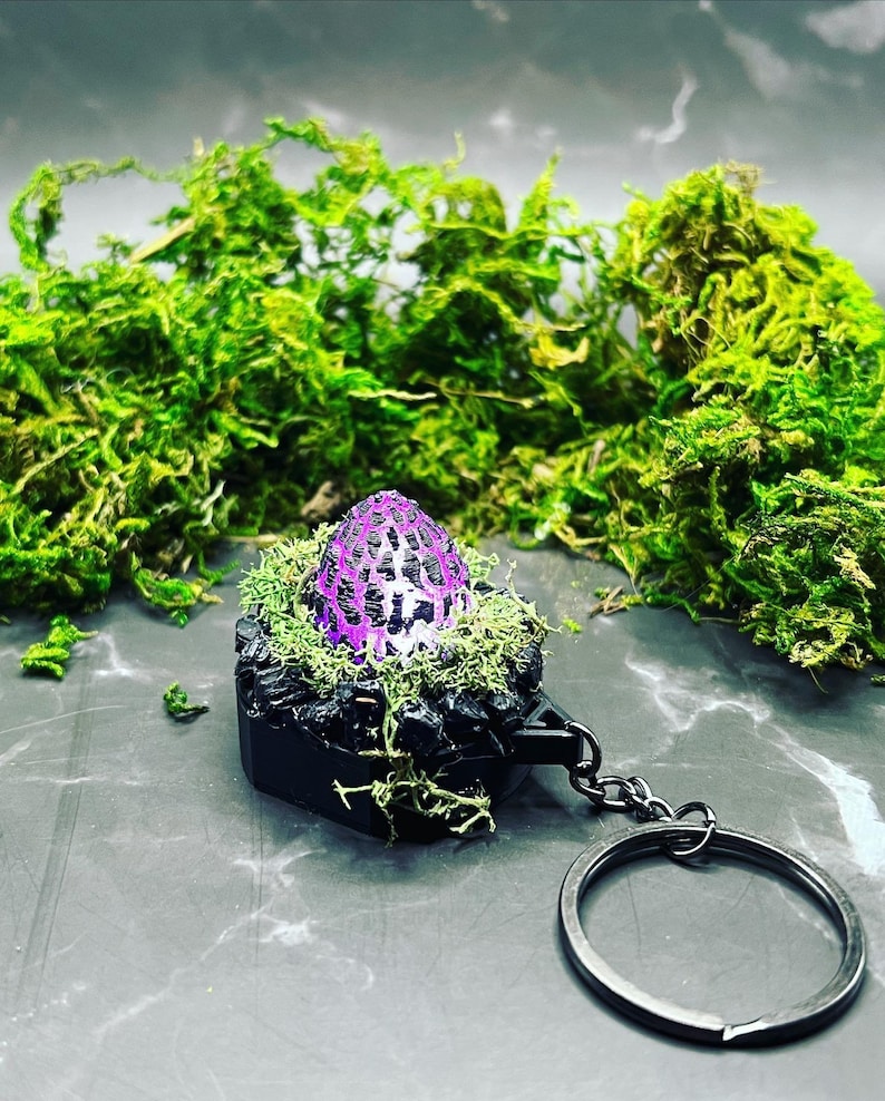 Ark Survival Evolved Decorative Rock Drake Egg Nest Keychain - Etsy