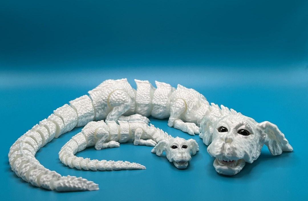 Neverending Story Falkor Flexi Articulated Fidget Toy Prop - Etsy