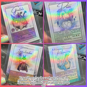 Palword Paldeck Inspired Fan Art Cards: Choose Your Pal(s) - Etsy