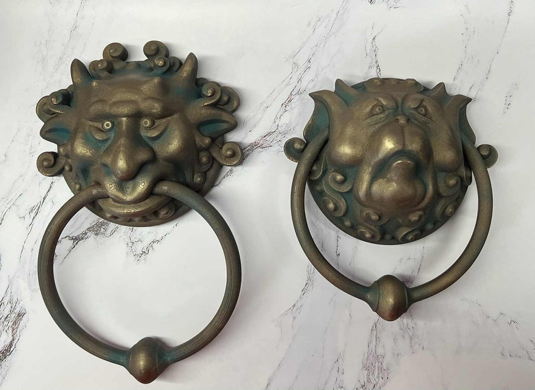 Labyrinth-inspired Door Knockers – 3D Printed, Magnetic & Wall ...