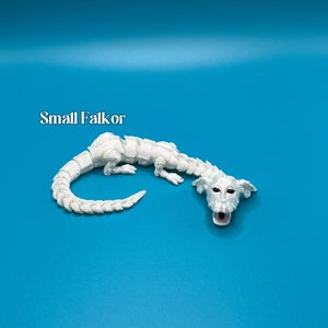 Neverending Story Falkor Flexi Articulated Fidget Toy Prop - Etsy