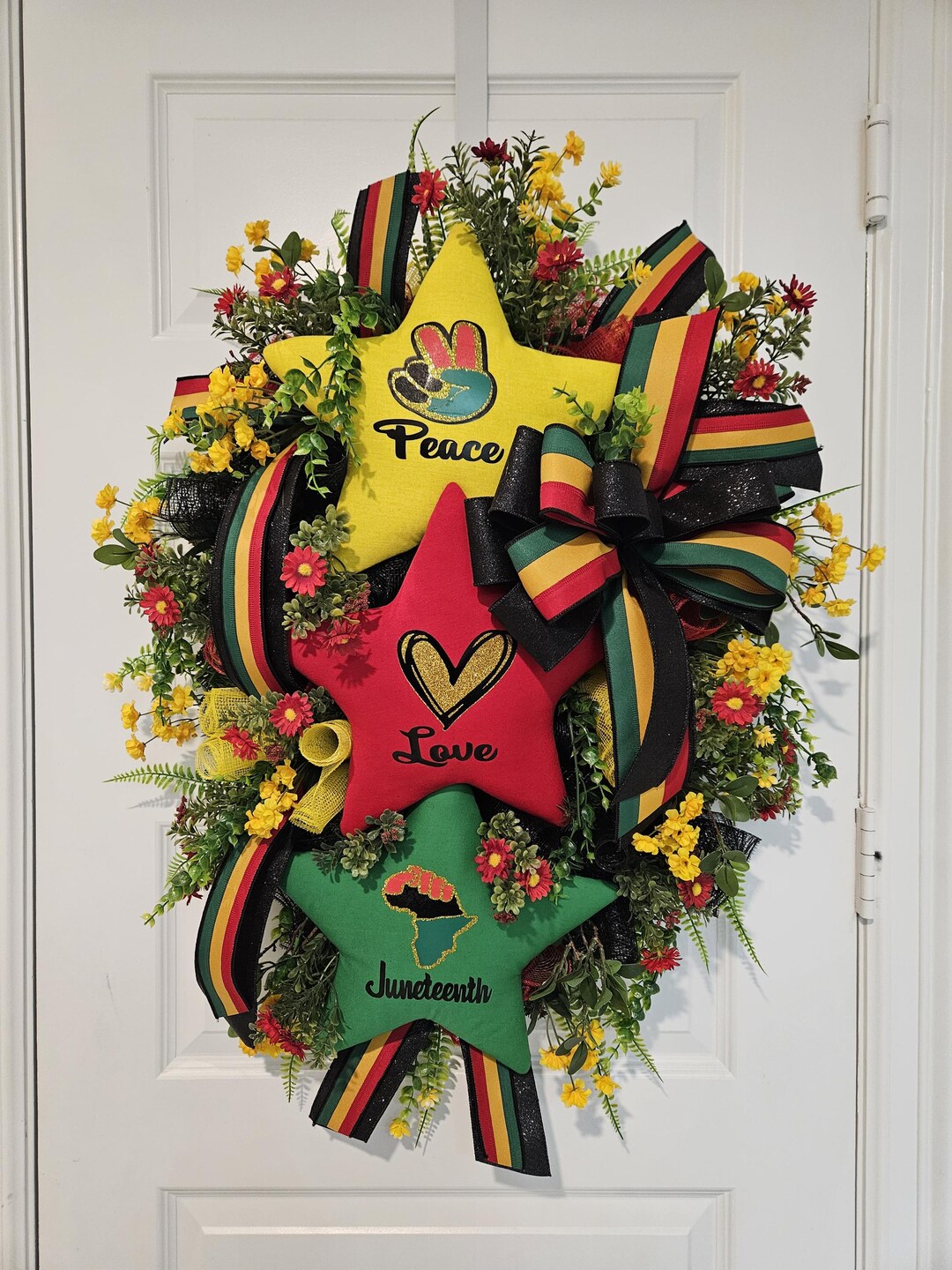 Juneteenth Wreath - Etsy