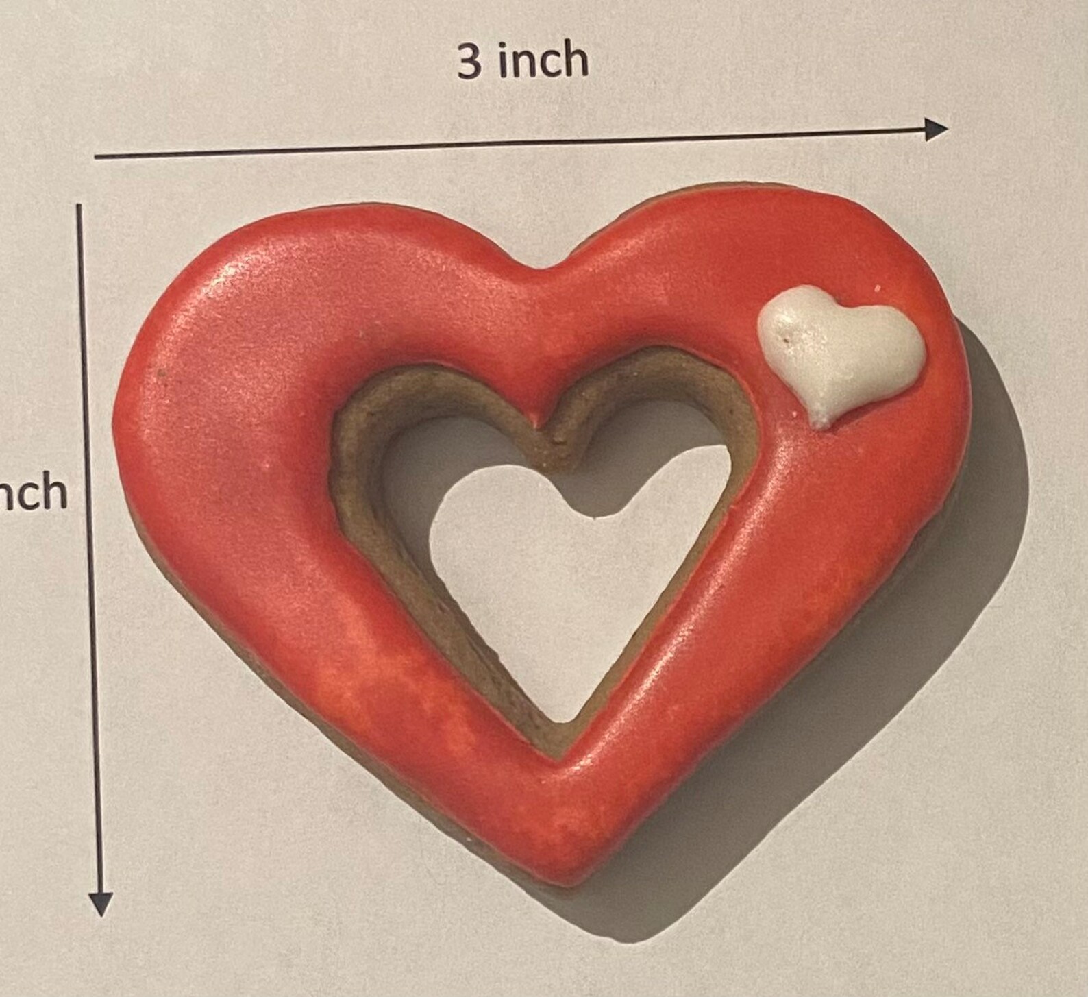 Valentine Cookies - Hearts RED - Etsy