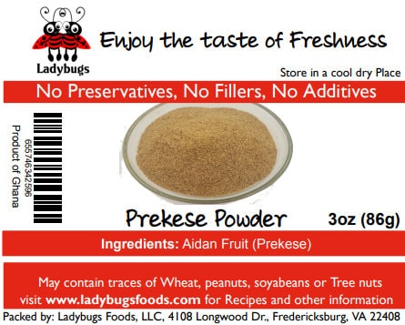 Prekese Powder | Aidan Fruit Powder | Tetrapleura Tetraptera | 3 OZ… - Etsy