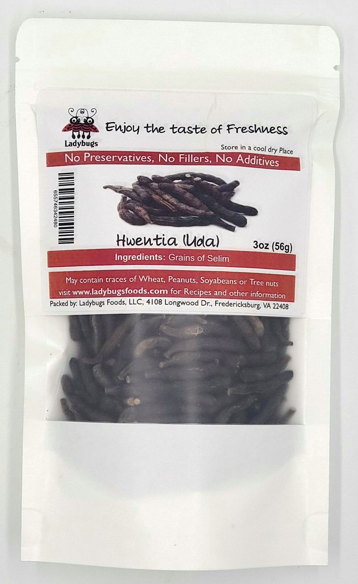 Grains of Selim, Hwentia Spice, Uda, Diarr Xylopia Aethiopica Herb 3oz ...