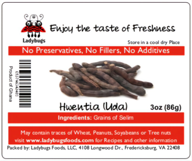 Grains of Selim, Hwentia Spice, Uda, Diarr Xylopia Aethiopica Herb 3oz ...