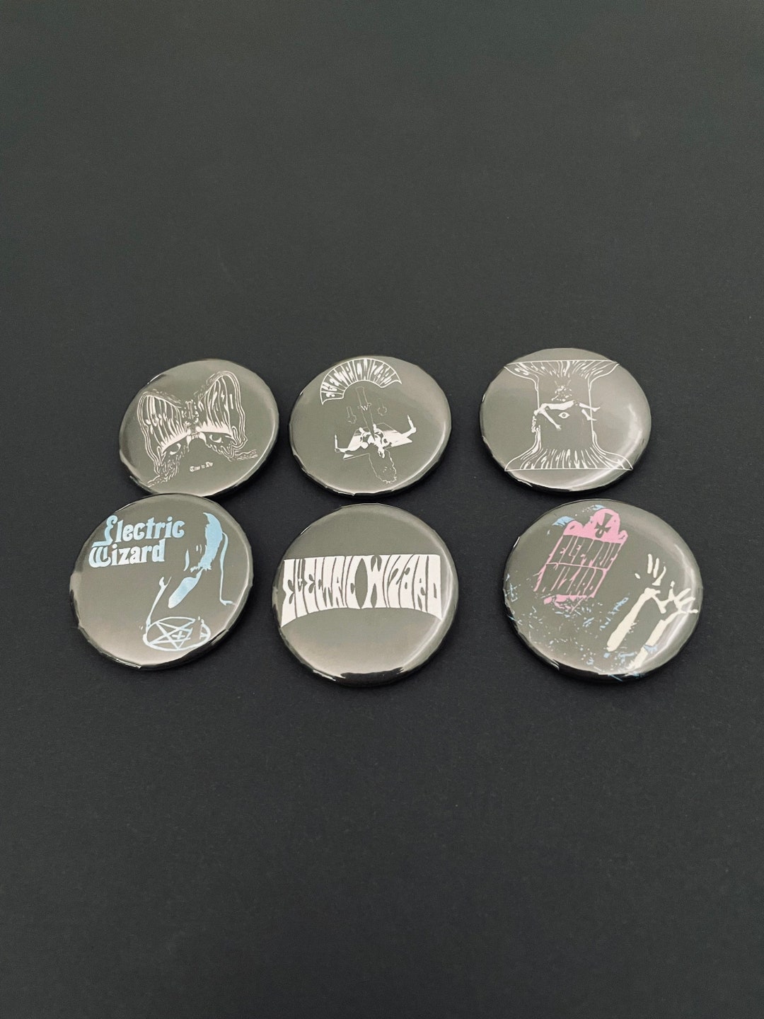 Electric Wizard Doom Metal Button Set - Etsy