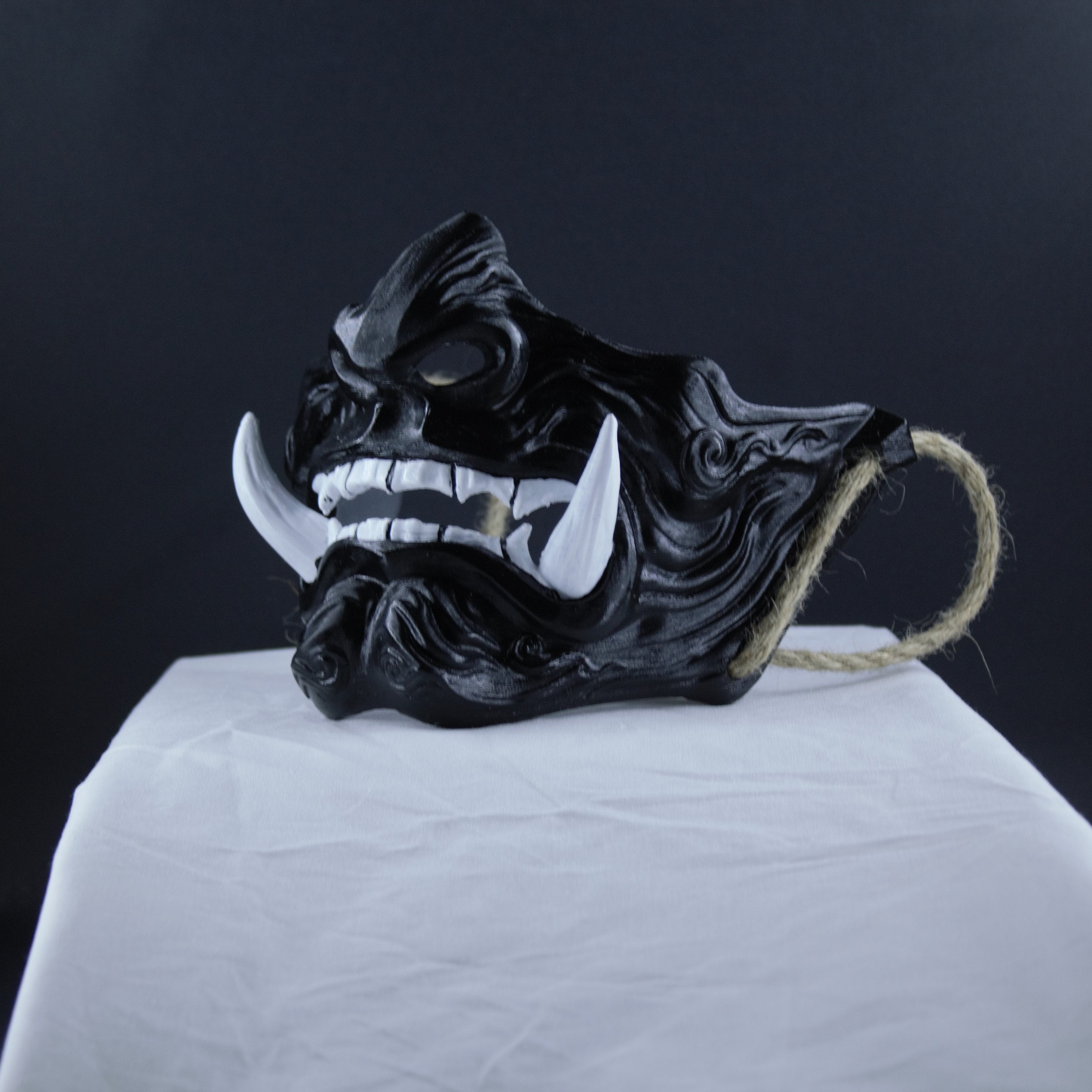 Ghost Of Tsushima Mask V1 Samurai Mask Oni Mask Mempo ghost-of-tsushima-mask-v1-samurai-mask-oni-mask-mempo