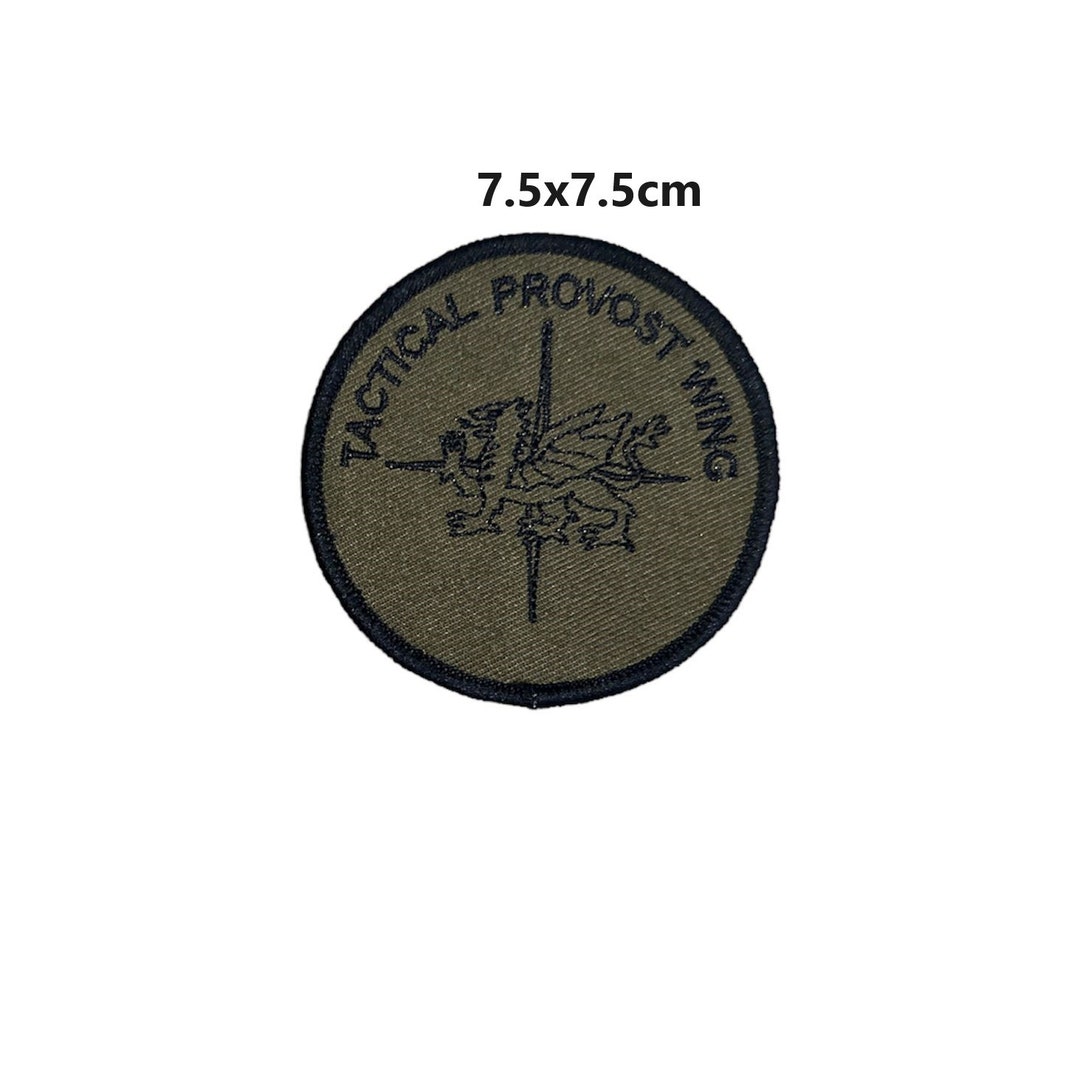 RAF Police Tactical Provost Wing Military UK Embroidered Badge Sew on ...