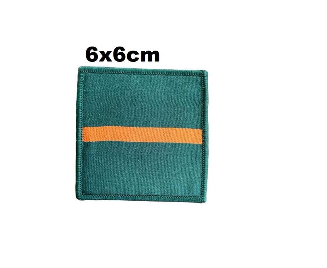 British Army Devon & Dorset Regiment TRF Sew on Patch Jeans Leather N ...