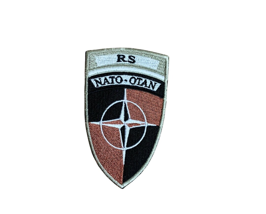 NATO Training Mission R Usa Army Tactical Flash Sew Iron on Patch ...