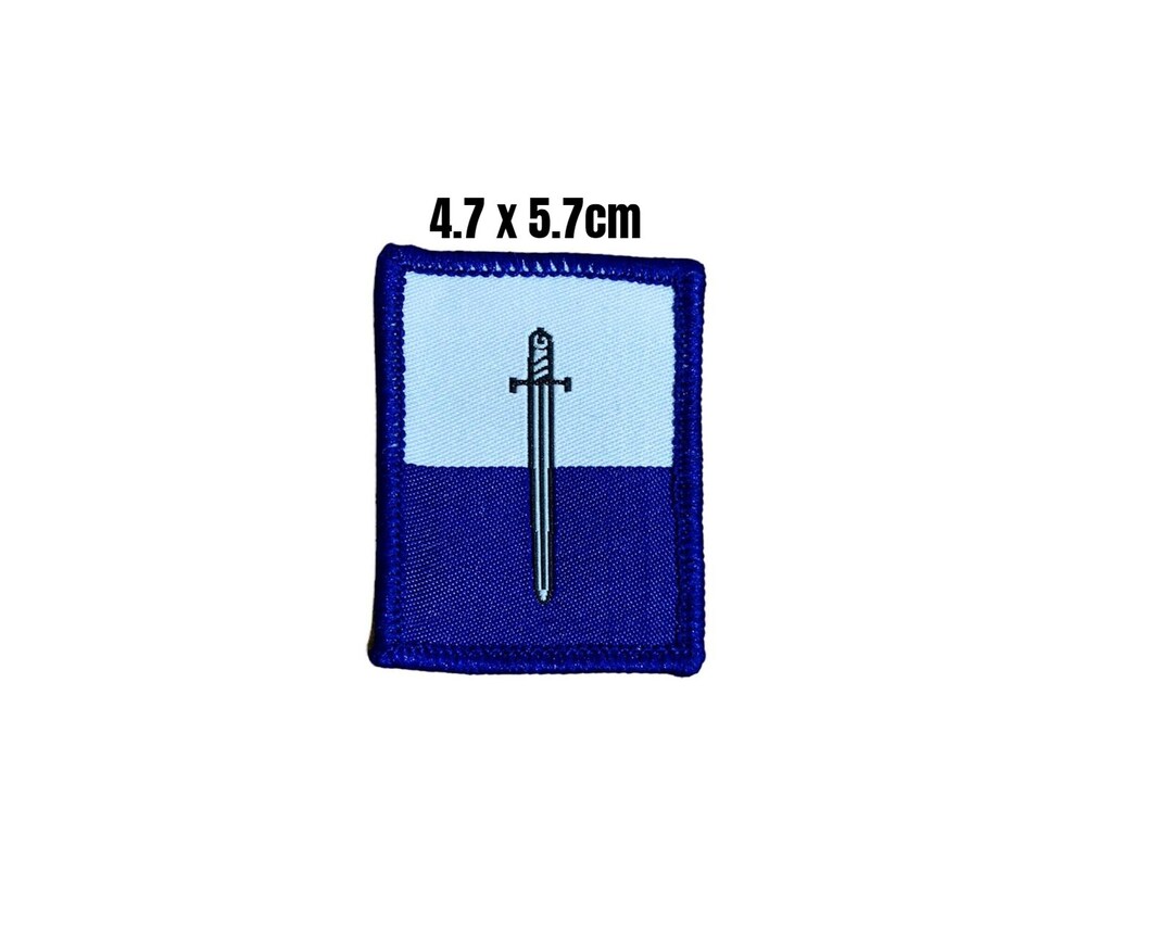 British Army 16th Signal Regiment Sword TRF Embroidered Patch Badge Sew ...