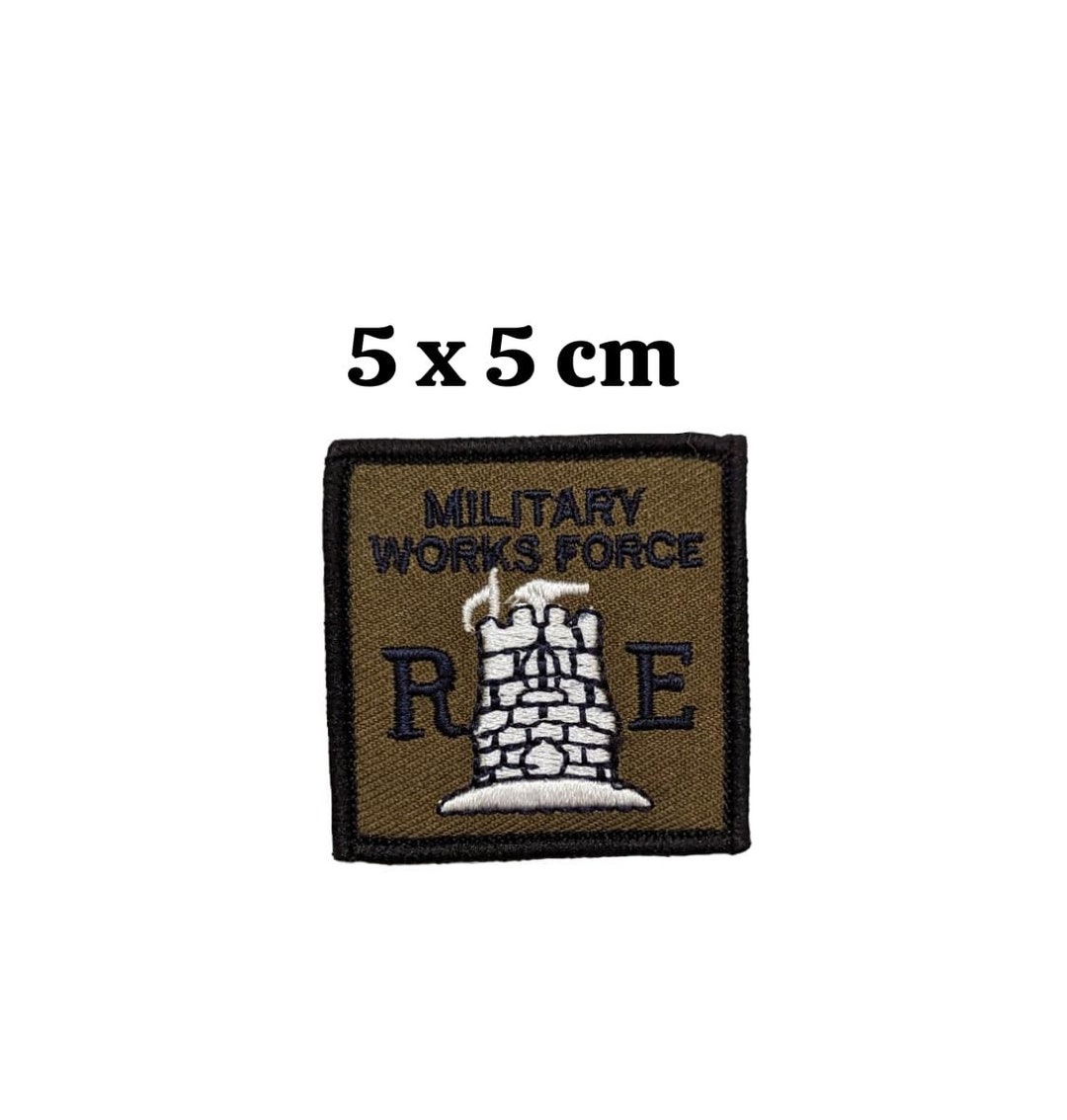 British Royal Engineers Military Works 170 Support Group Sew on Patch N ...