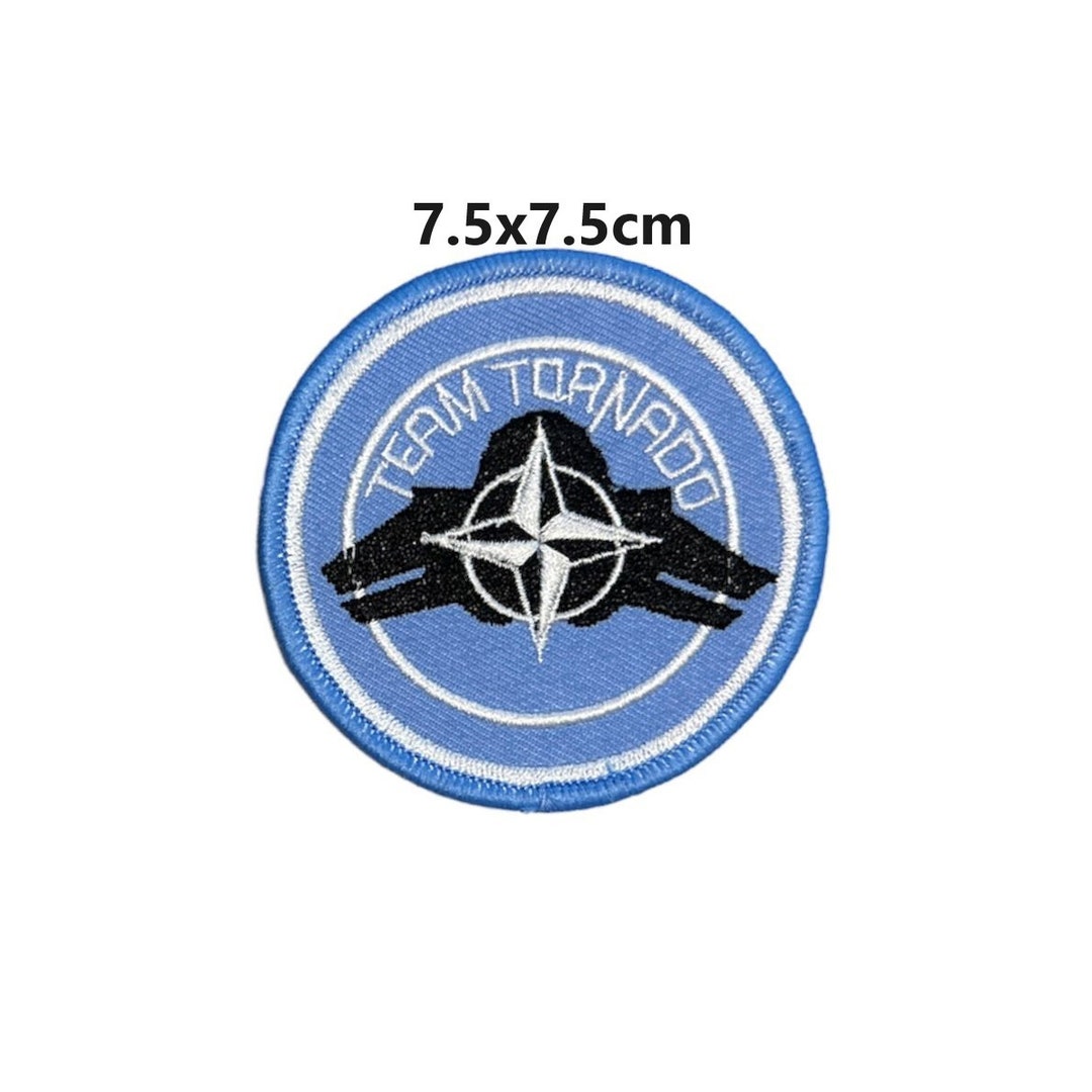 NATO Air Force TEAM TORNADO Squadron Patch German Embroidered Iron on ...