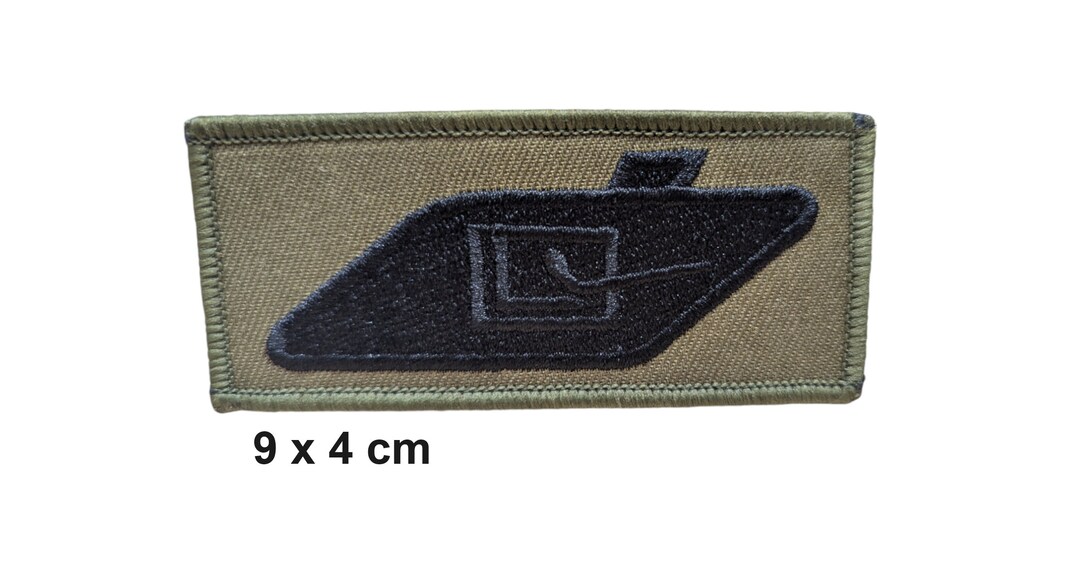 British Army the Royal Tank Regiment Qualification TRF Sew on Patch ...