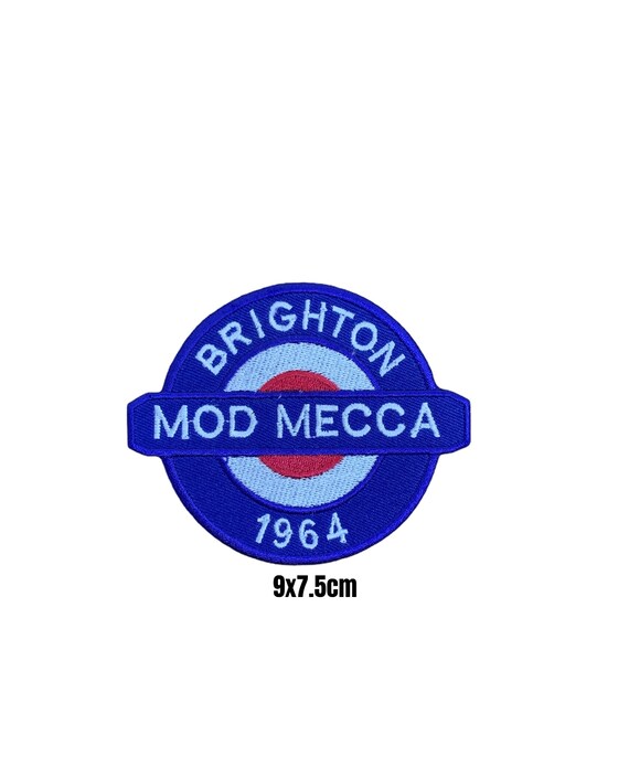 Brighton Mod Mecca Northern Soul Music Embroidered Patch Badge - Etsy UK