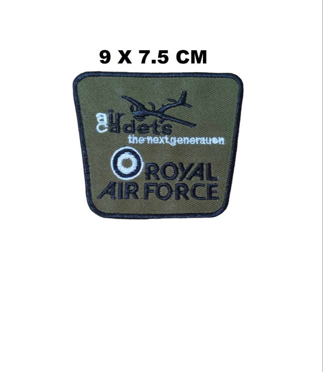 Royal Air Force New Cadets UK TRF Sew on Patch Arm Vest Back Leather ...