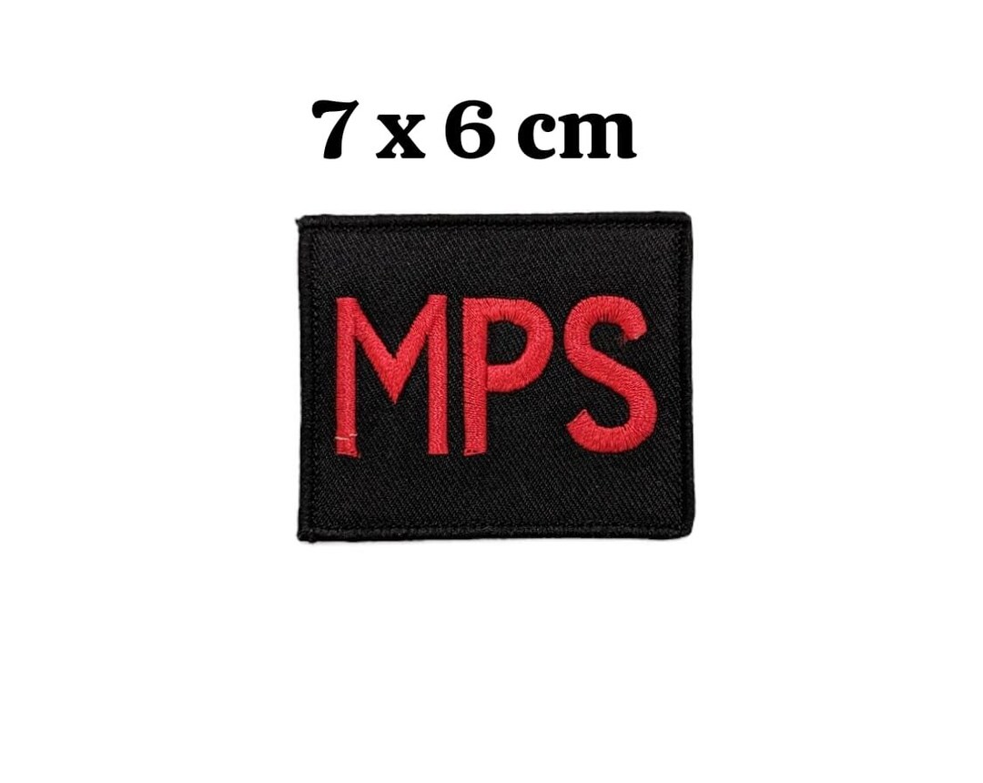 MPS Military Provost Staff Corps British Army Uk Embroidered Sew on ...