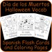 Spanish-english Halloween Flashcards & Coloring Pages, Bilingual ...