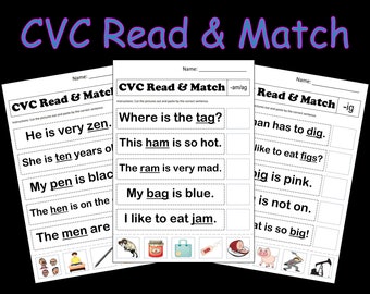 Pineapple Phonics Level 2 English CVC Short Vowel Rainbow | Etsy