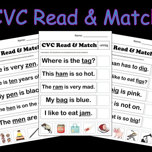 Pineapple Phonics Level 2 English CVC Short Vowel Rainbow - Etsy