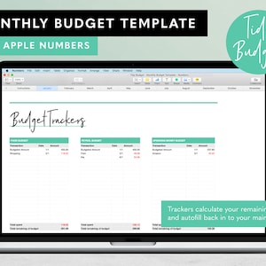 Numbers Monthly Budget Template - Zero Based Budgeting Spreadsheet From ...