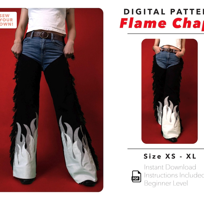 Chaps Pattern - Etsy