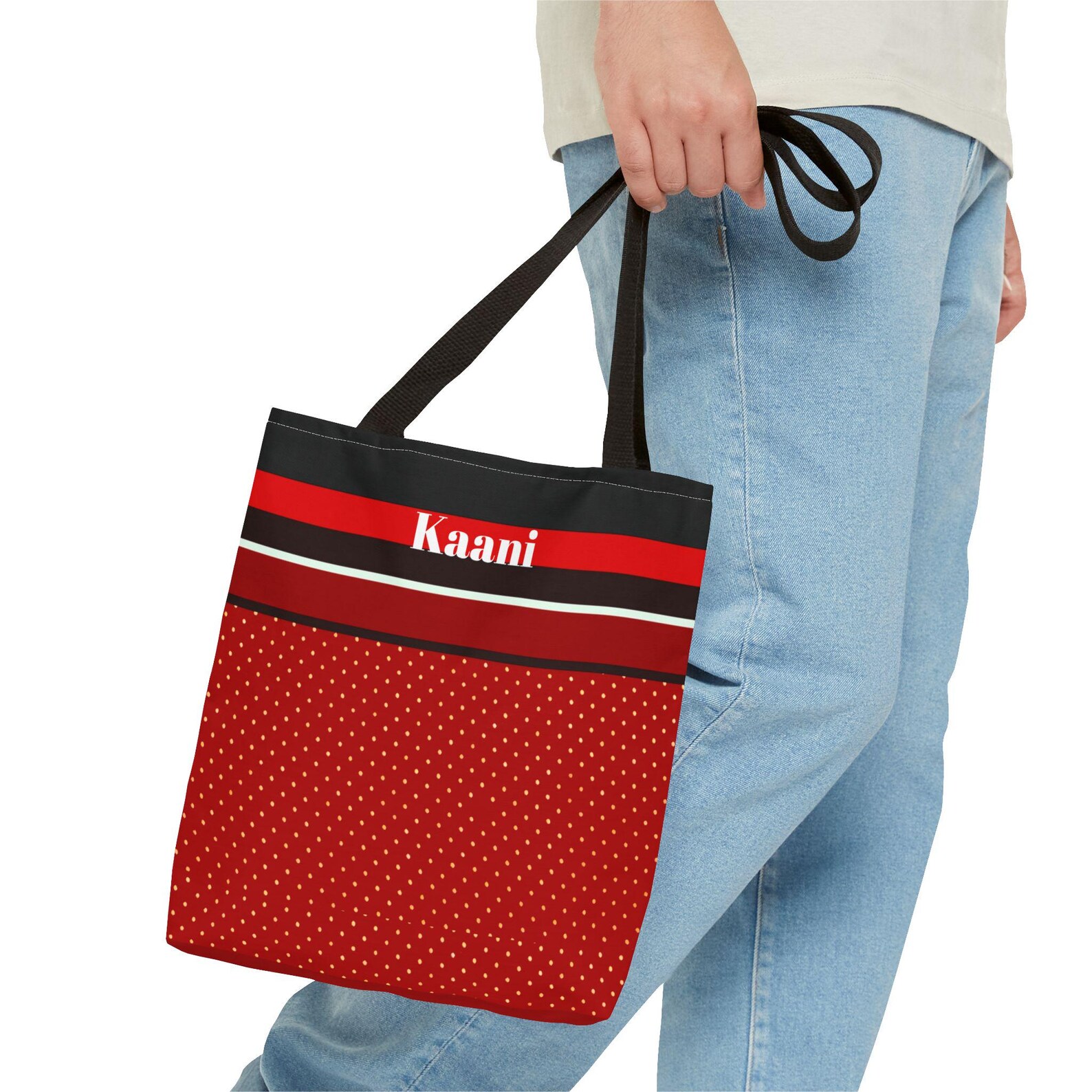 Red Kaani Tote Bag, 3 Different Sizes, Traditional Design, Ethnic ...