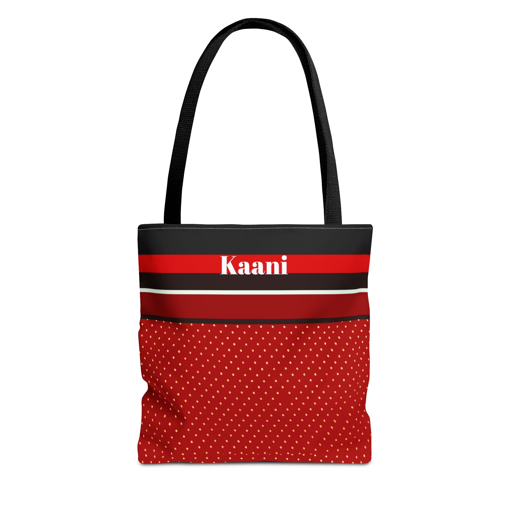 Red Kaani Tote Bag, 3 Different Sizes, Traditional Design, Ethnic ...