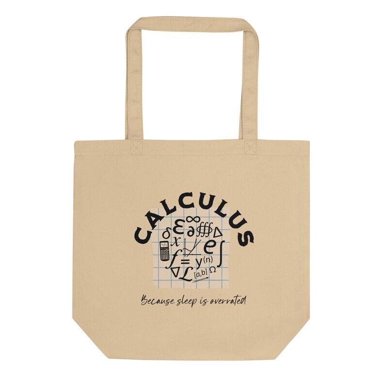 Calculus Tote Bag Calculus Math Teacher Gift Calculus Gift for Student ...