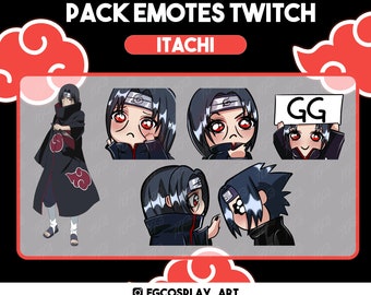 Twitch Overlay Naruto | Etsy