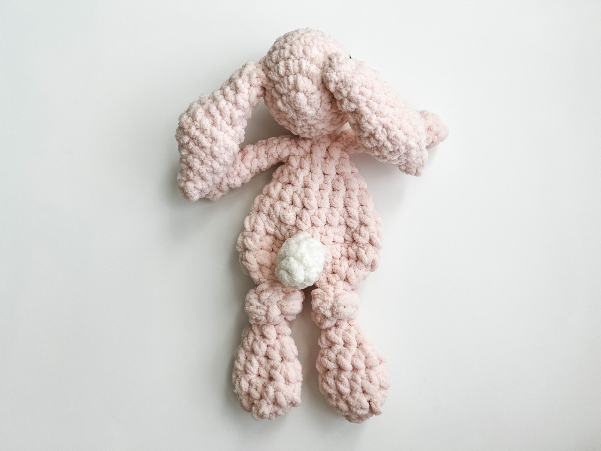 Bunny Snuggler Bunny Lovey Crochet Bunny Bunny Nursery Theme Bunny ...