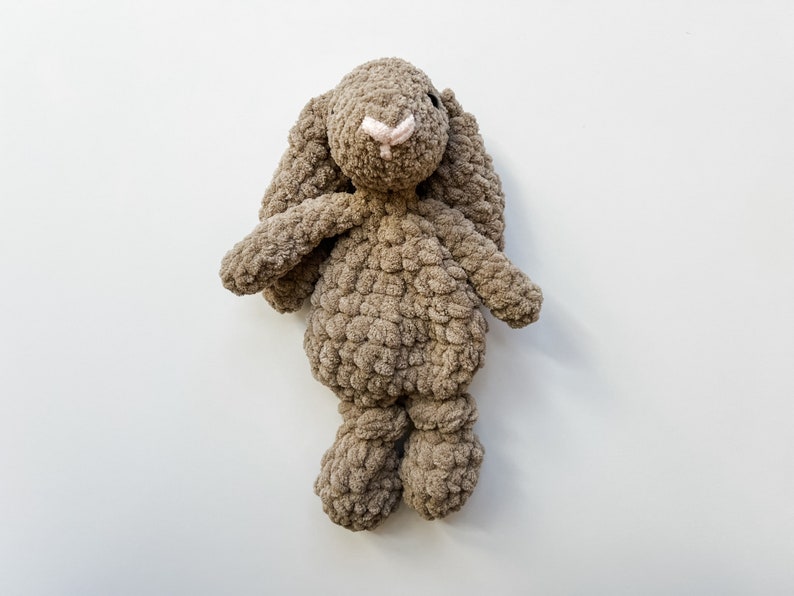 Bunny Snuggler Bunny Lovey Crochet Bunny Bunny Nursery Theme Bunny ...