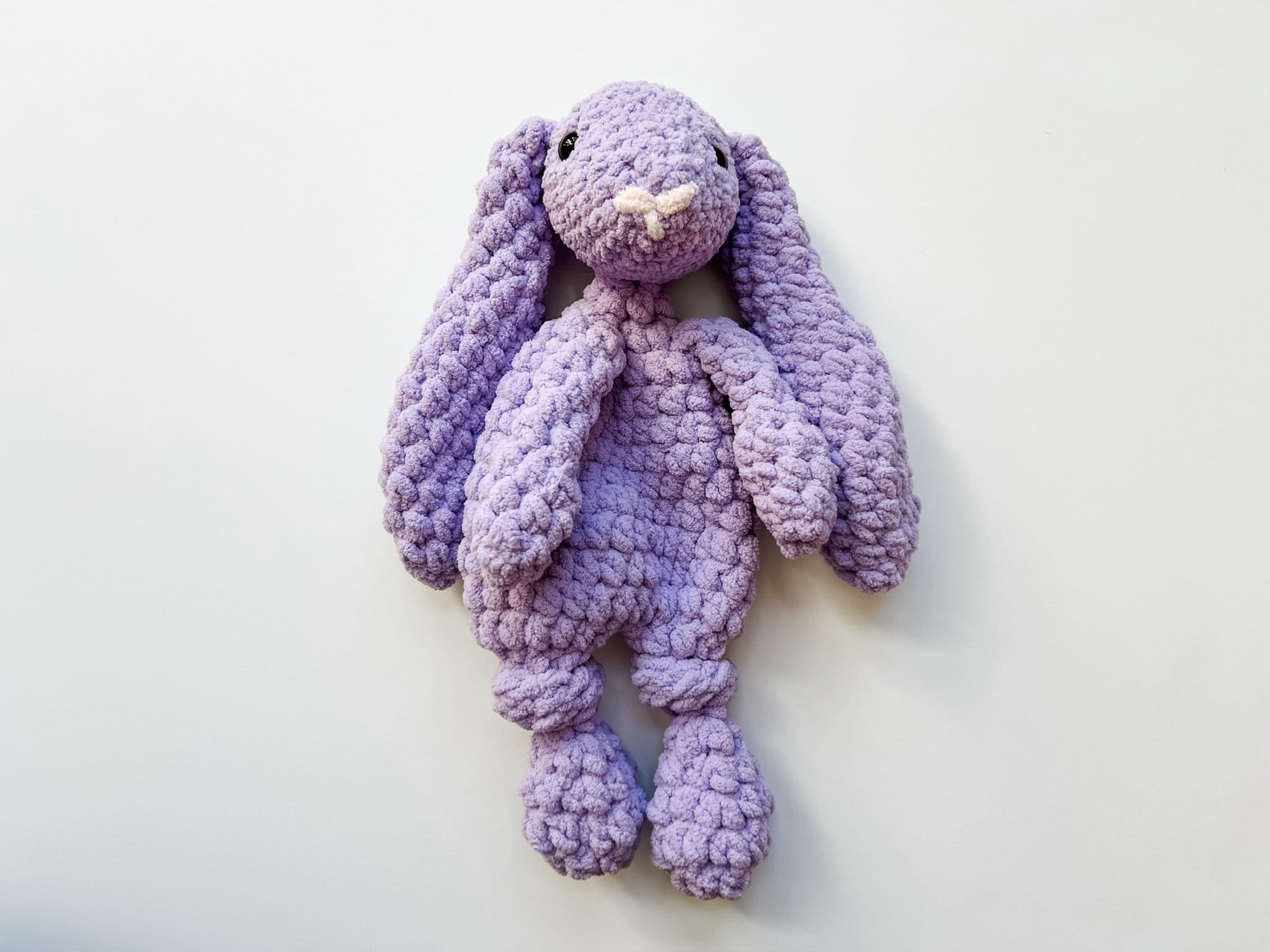 Bunny Snuggler Bunny Lovey Crochet Bunny Bunny Nursery Theme Bunny ...