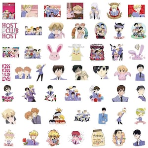 Ouran Host Club Stickers, Stickers for Water Bottles, Hydroflask ...