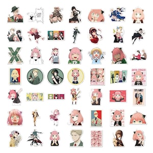 50 Spy Family Stickers, Stickers for Water Bottles, Hydroflask Stickers ...