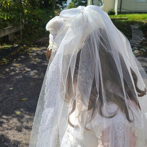 Absolutely Gorgeous Vintage Hat Style Long Vail - Etsy