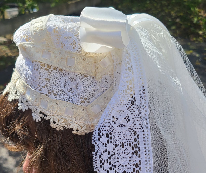 Absolutely Gorgeous Vintage Hat Style Long Vail - Etsy