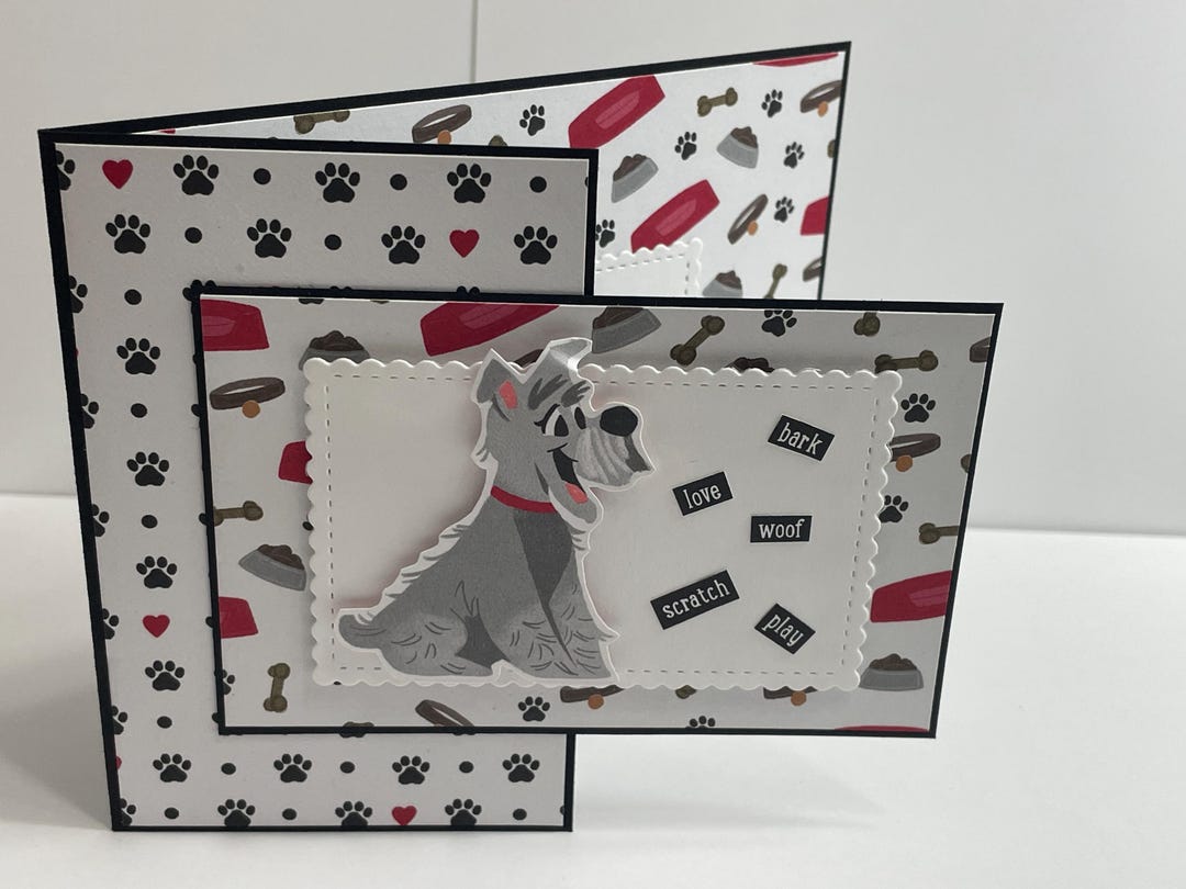 HANDMADE DOG Greeting Card (pet Card) - Etsy