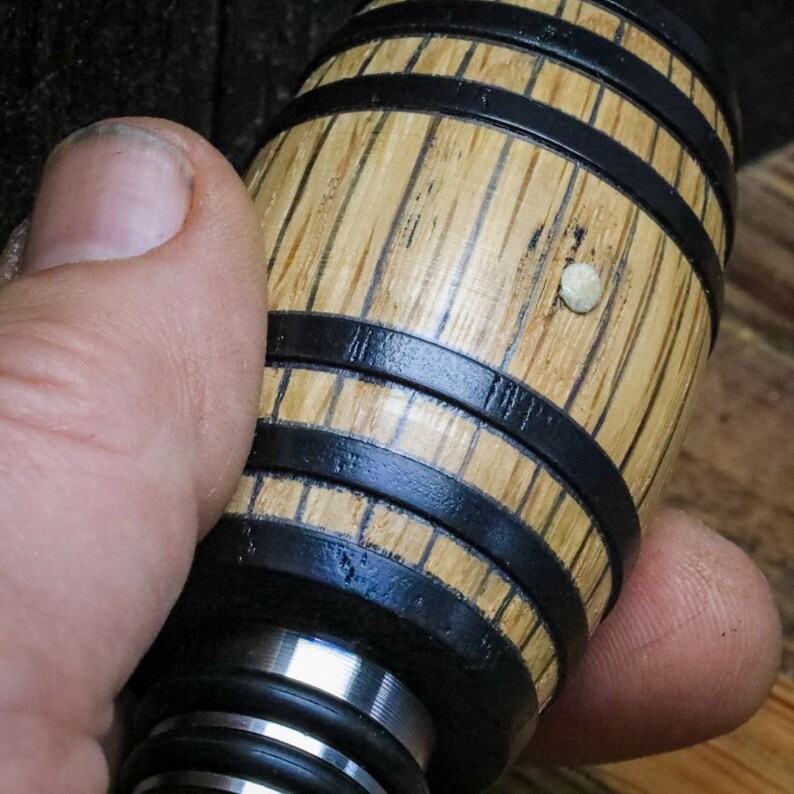 Whiskey Barrel Bottle Stopper Classic Black - Etsy